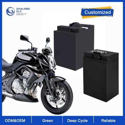 China LiFePO4 Lithium Battery OEM ODM 48V 52V 60V 72V Rechargeable 20AH 30AH 50AH 60AH 120AH Lithium Ion E-Scooter Battery for sale