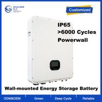 China 48V IP65 Waterproof LiFePO4 Lithium Battery Household Powerwall with 6000+ Cycle Life Energy Storage System for sale
