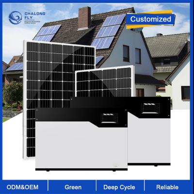 China OEM/ODM Customizable LiFePO4 Battery Home Powerwall 48V 100Ah with 3000 Cycle Life for sale