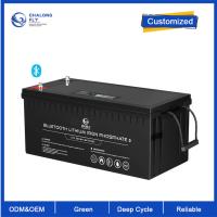 China OEM ODM LiFePO4 lithium battery 12V 200Ah Lithium Battery Customized battery lithium battery packs for sale