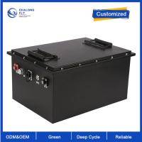 China OEM ODM LiFePO4 lithium battery Metal Shell Industrial Lithium Battery 14S 60V 50AH EV Customized lithium battery packs for sale