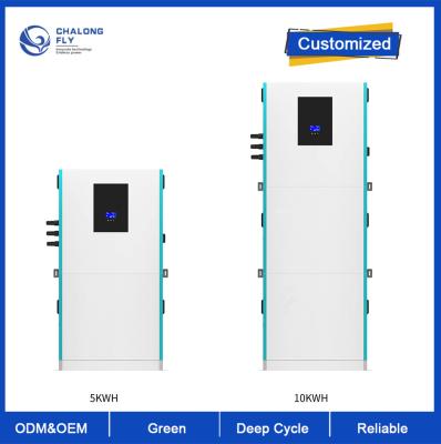 China OEM ODM LiFePO4 lithium battery Stacked Household Battery Storage System 48V 100AH300AH Customized lithium battery packs for sale