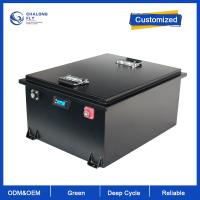 China LiFePO4 Lithium Battery Customized 48V 72V 100AH 200AH 400AH Golf Cart Battery Rechargeable Electric Forklift Battery for sale