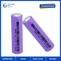 China ROHS Certified LiFePO4 Lithium Battery 3.7V 18650 2400mAh 3000mAh 3600mAh for Electric Vehicles Scooter Cycle for sale