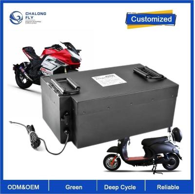 China 48/60/72V LiFePO4 Lithium Iron Phosphate Battery Rechargeable Battery For Electric Scooter Motorcycle Bikes for sale