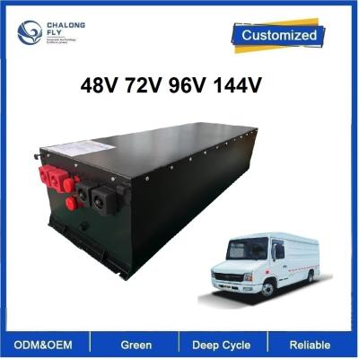 China CLF OEM waterproof 48V 72V 96V 144V 135Ah 200Ah 230Ah LFP prismatic lithiumbattery packs for Electric golf cart buggy for sale