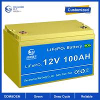 China 12.8V LiFePO4 Lithium Battery 100AH 200AH for EV LiFePO4 Lead Acid Replacement for sale
