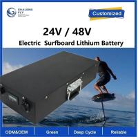 China LiFePO4 Custom Lithium Iron Phosphate Battery 48V 35AH Kayaks Underwater Thruster Surfboard EV Lithium Battery Packs BMS for sale