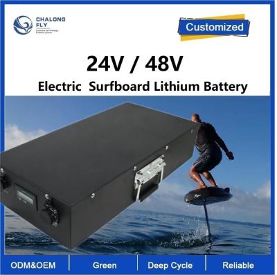China LiFePO4 Custom Lithium Iron Phosphate Battery 48V 35AH Kayaks Underwater Thruster Surfboard EV Lithium Battery Packs BMS for sale