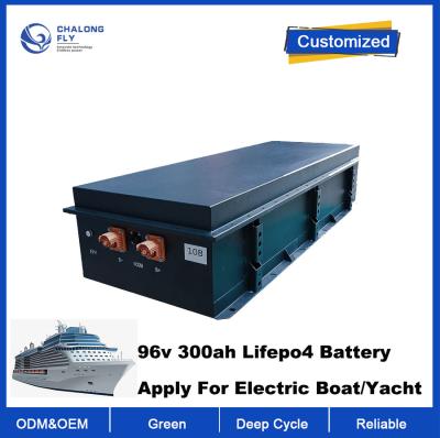 China OEM ODM LiFePO4 Electric Boat Marine EV Lithium Battery Pack 96v 300ah For Electric Yacht for sale