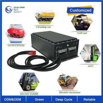 China OEM ODM EV Lithium Battery Pack For Forklift 24V 48V 60V 72V 80V Lifepo4 for sale