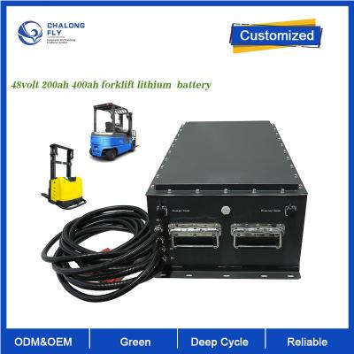 China Customized Forklift Lithium Battery Pack 24V 48V 60V 72V 80V Lifepo4 High Current for sale
