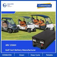 China CLF OEM ODM 48V 36V 150AH LiFePO4 Lithium Battery Packs With CAN RS485 AGV RGV Golf Cart Robot Motorcycles Scooter Car for sale