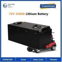 China CLF OEM ODM 72V 150Ah LiFePO4 Electric Golf Cart Battery Pack, Lithium Iron Phosphate Battery for sale