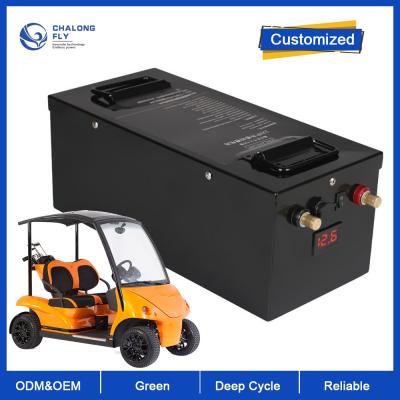 China Golf Carts LiFePO4 Lithium Battery 60V 72V 96V Lithium Iron EV Battery Pack OEM ODM 100AH 200AH 300AH for sale