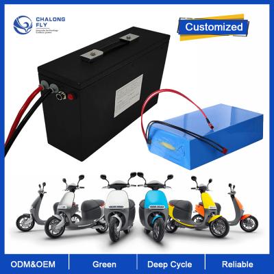 China LiFePO4 Lithium Battery OEM ODM 36V 48V 60V 25AH Li-Ion Battery 60AH 100AH 120AH For E-Wheelchair/E-Motorcycle/E-Bike for sale