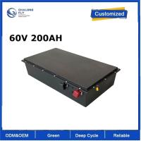 China 8000W Motor Power 60V 200Ah Ternary Lithium Iron Phosphate LiFePO4 Battery Large Capacity for Electric Forklift Bus Truck Logistic Bus for sale