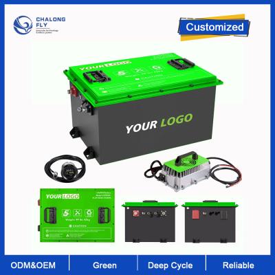 China OEM ODM LiFePO4 For Customized Golf Cart Lithium Battery Pack Lithium Ion Battery 48V for sale
