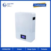 China Wall Mounted Lithium Ion LiFePO4 Battery Pack 5KWh 48V100Ah Powerwall For Home Solar Energy System for sale