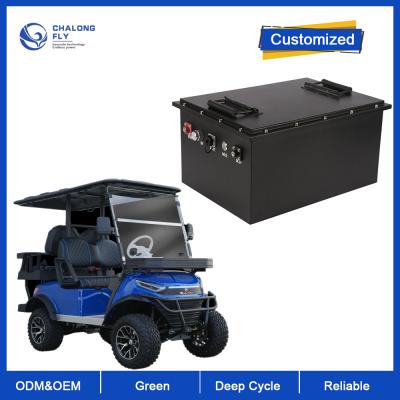 China CLF LiFePO4 Lithium Battery Customized Electric Golf Carts 60V 72V 96V Lithium Iron EV Battery Pack 100AH 200AH 300AH for sale