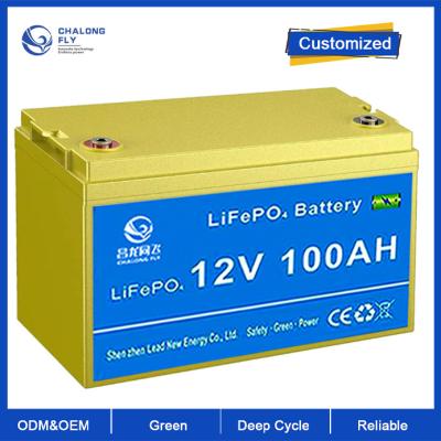 China 12.8V 100Ah LiFePO4 Lithium Battery for Lead Acid Replacement at 0.2C Charging Ratio for sale