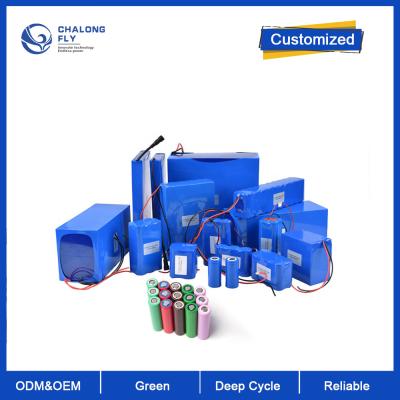 China CLF Customized 18650 21700 Rechargeable Lithium Battery Pack 3.7V 7.4V 11.1V 14.8V 18V 36V 48V 72V 10Ah 20Ah 30Ah 40Ah 50Ah for sale