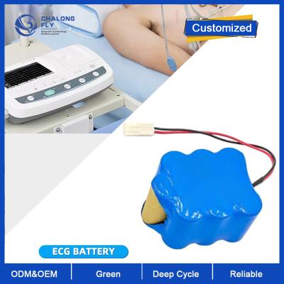 China CLF OEM 12V 14.4V SC Ni-Mh Defibrillator Battery Medical Device Rechargeable Nickel Metal Hydride Battery Pack for sale