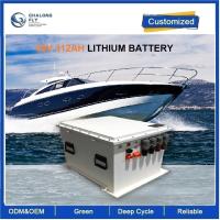 China 48V 412AH IP65 Waterproof Marine Lithium Battery with Stainless Steel Case for Electric Boat and Yacht for sale