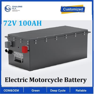 China CLF OEM LiFePO4 Electric Motorcycle Lithium Battery Pack 72V 100ah Fast Charge High Discharge Current for sale