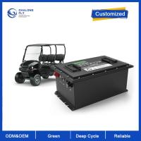 China CLF Electric Golf Carts LiFePO4 Lithium Battery Customized 60V 72V 96V Lithium Iron EV Battery Pack 100AH 200AH Battery for sale