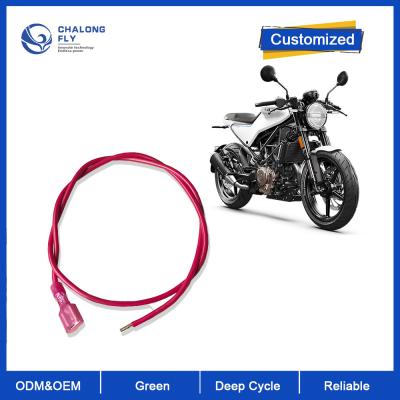 China CLF Custom Power Battery Electrical Wiring Harness Assembly with 110 187 205 250 2.8 4.8 5.2 6.3 Terminals Connector for Motorcycles for sale