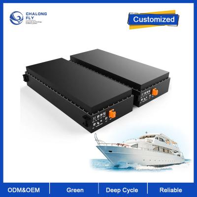 China OEM ODM LiFePO4 Electric Boat Marine EV Lithium Battery Pack 96v 300ah For Electric Yacht for sale