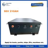 China CLF LiFePO4 Lithium Battery OEM ODM 96V 210AH Lithium Ion Lifepo4 Battery Pack for Marine Ship Yacht Boat Engine for sale