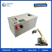 China CLF OEM ODM Lifepo4 Lithium Battery Pack for Ultra-Long Life Electric Excavator 72V 200Ah Metal Case for sale