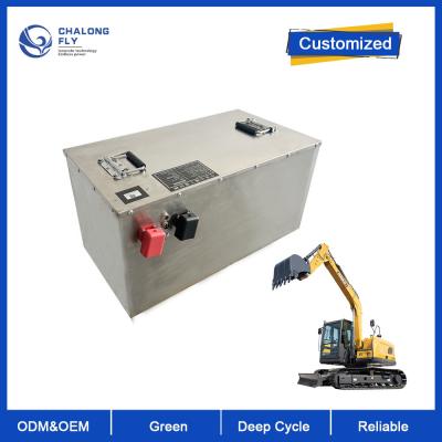 China CLF OEM ODM Lifepo4 Lithium Battery Pack for Ultra-Long Life Electric Excavator 72V 200Ah Metal Case for sale