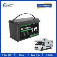 China Stable Structure 12.8V 100Ah Solar Energy Storage Lithium Battery for Marine Boat Yacht Golf Cart RV OEM/ODM for sale