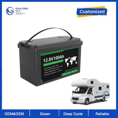 China Stable Structure 12.8V 100Ah Solar Energy Storage Lithium Battery for Marine Boat Yacht Golf Cart RV OEM/ODM for sale