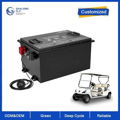 China HHS Lifepo4 Golf Cart Battery 36v 48v 72v 72ah 100ah 105ah 160ah 200ah Golf Cart Lithium Battery Conversion Kits With Charger for sale