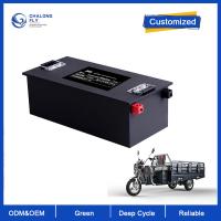 China 48v 60v 72v 100ah 200ah 300ah Customized Electric Moped Tricycle Lithium Battery 48V 60Ah Lifepo4 Electric Rickshaw Car Battery for sale