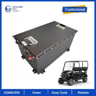 China CLF LiFePO4 Lithium Battery Nominal Voltage 60V 72V 96V Lithium Iron EV Battery Pack for Electric Golf Carts 100AH 200AH 300AH for sale