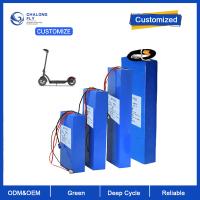 China Customized 3.7V Lithium Ion Battery Pack Rechargeable For E Bike for sale