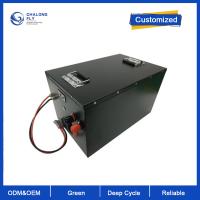 China LCD Display RV Camper Battery 12V 500Ah 4S Lithium Iron Phosphate Battery for sale