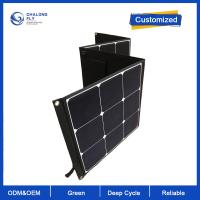 China 200W Foldable Camping Solar Panels Monocrystalline 20V With Kickstand for sale