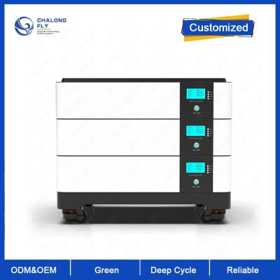 China Floor Standing LiFePO4 Solar Battery Cabinet Pack 51.2V 30KWH for sale