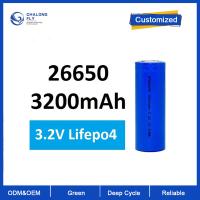 China 26650 Lithium Ion Battery Cell 3.2V 3200mAh  Lifepo4 for sale
