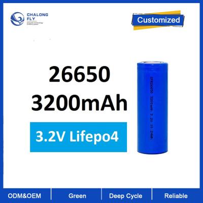 China 26650 Lithium Ion Battery Cell 3.2V 3200mAh  Lifepo4 for sale