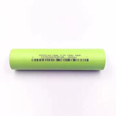China Grade a IFR32140 15Ah 3.2V 48Wh LiFePO4 Rechargeable Lithium Battery 32140 15000mAh Phosphate 32140 Lithium Ion Batteries for sale