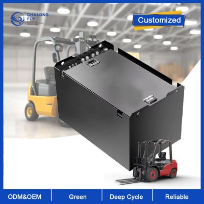 China 48V 48 Volt 560Ah 600Ah 640Ah 680Ah Forklift Deep Cycle 51.2V LiFePO4 Lithium Ion Battery for Electric Forklift with BMS for sale