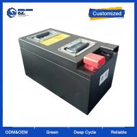 China Deep Cycle 12V 200AH 100AH Lithium Ion Lifepo4 Battery Pack with BMS Protection AGV Golf Carts Featuring LFP Anode for sale