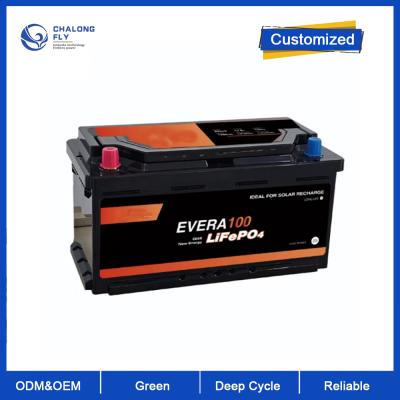China 12V 100Ah Lithium Battery with IP65 Protection for RV House Power Marine Electronics Off-Grid Cabins & Portable Energy Needs for sale